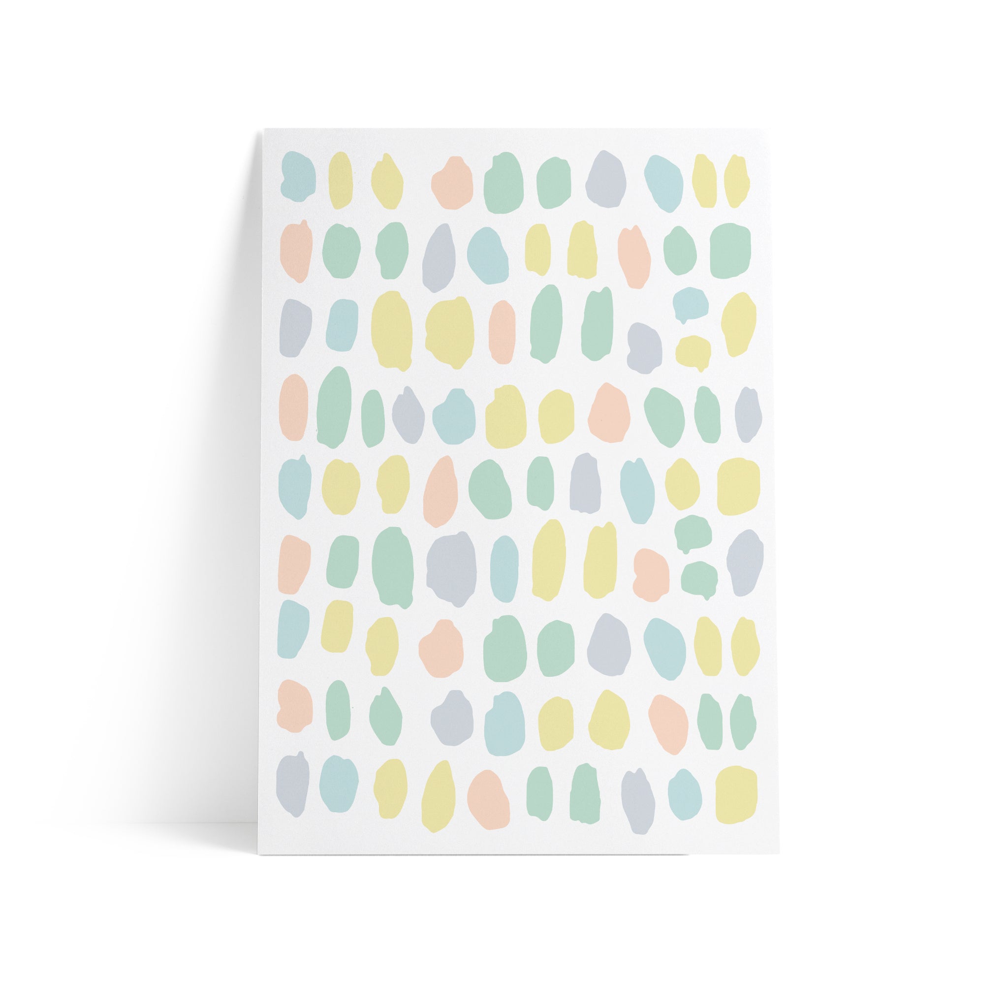 Color Dashes Pastel Kids Room Wall Sticker – gaeacom