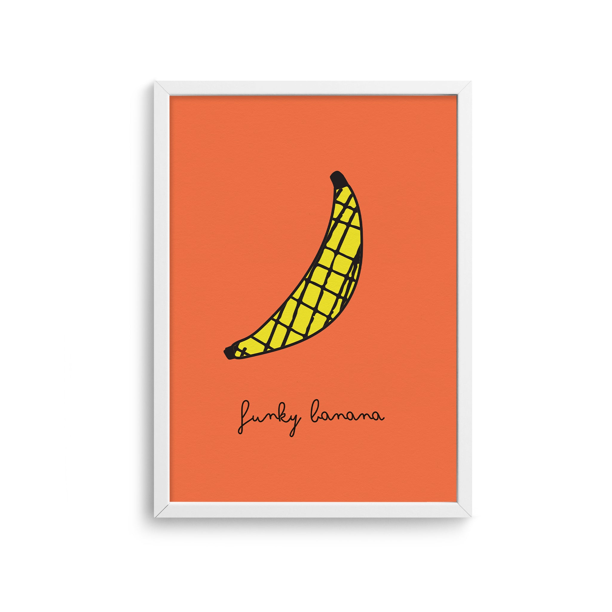 Funky Banana Poster – gaeacom